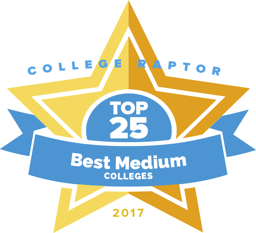 Top 25 Best Medium-Sized Colleges: 2017 Rankings
