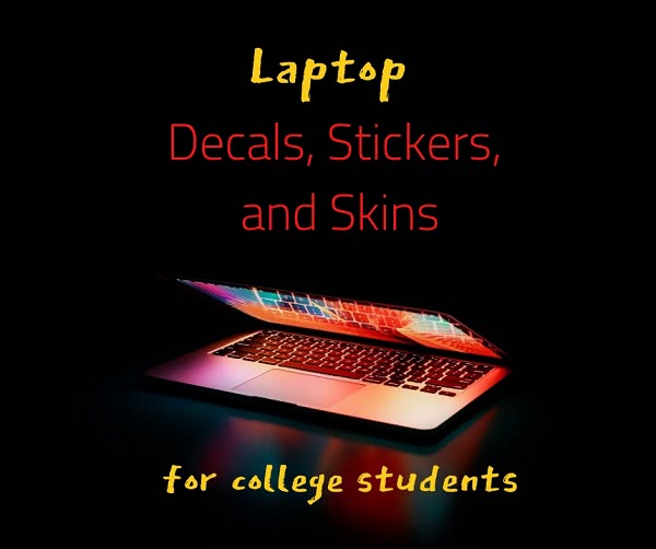 6 Of The Best Laptop Decal & Stickers (Make Your Own Design)