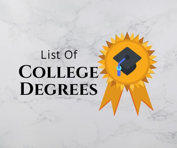 4 Types of College Degrees