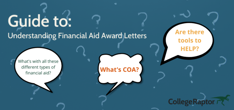 Guide to Understanding Financial Aid Award Letters | College Raptor